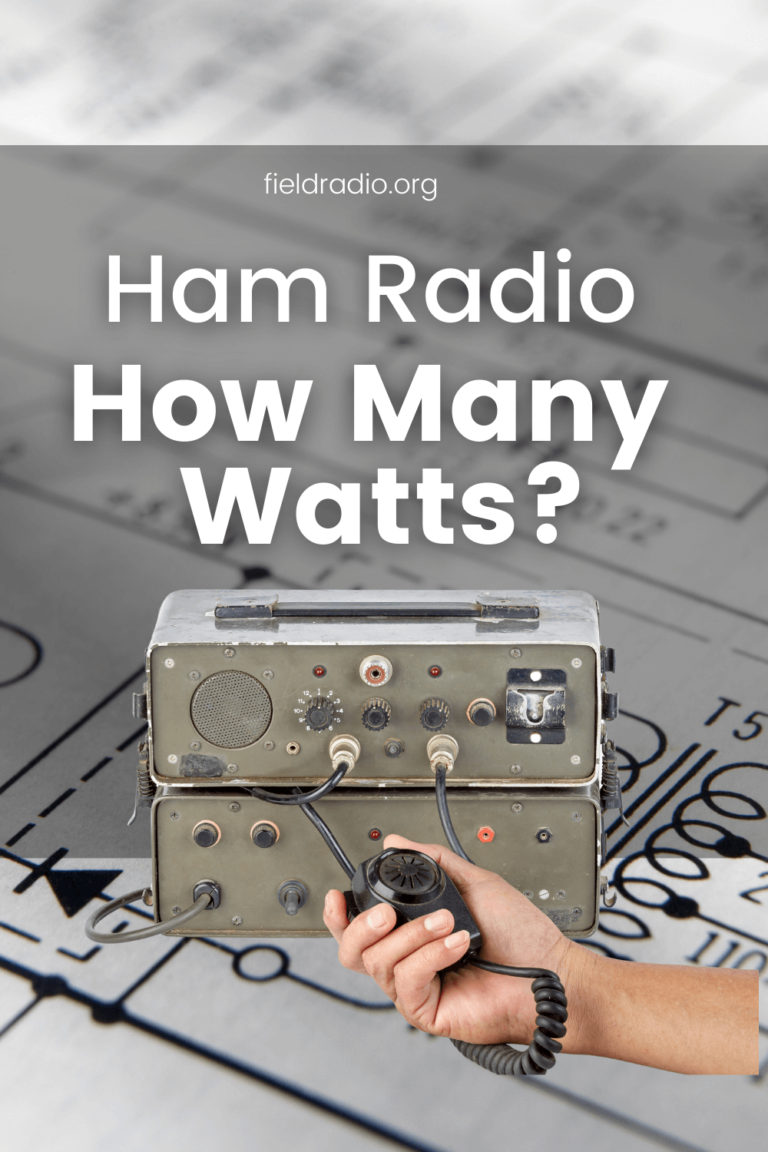 How Many Watts Does a Ham Radio Use – Field Radio